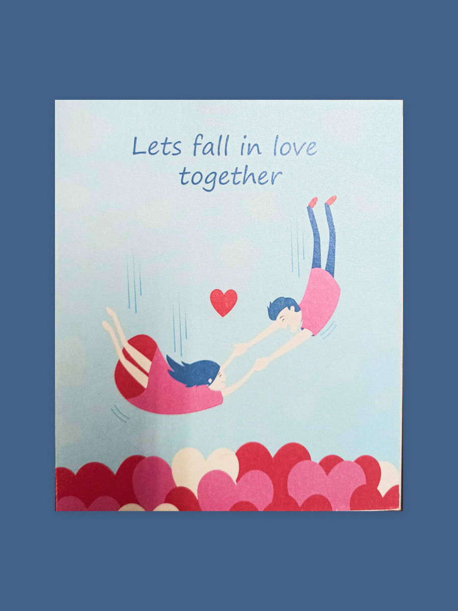 Lets Fall in Love Card - Alchi E-commerce