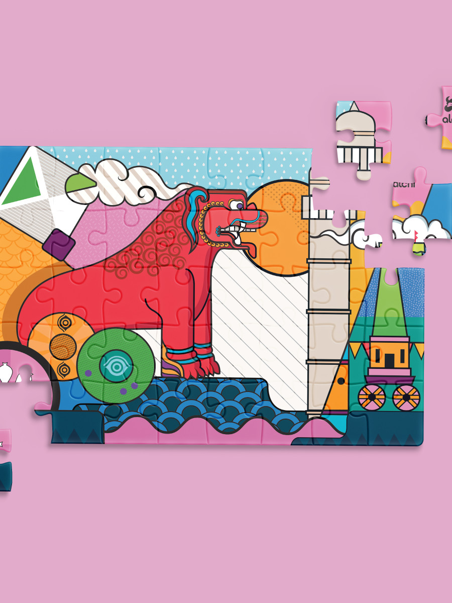 New Road Jigsaw Puzzle - Alchi E-commerce